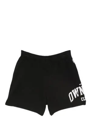 REPRESENT Owners Logo-print Shorts - Black