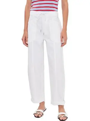 DAZE Villa Drawstring Barrel Pants - Lamb