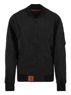 BOMBERS Ma1 Light Bomber Jacket - Black