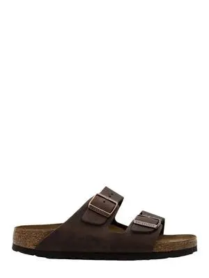 BIRKENSTOCK Birkenstock Arizona Soft Footbed Oiled Leather Sandals Habana