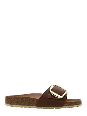 BIRKENSTOCK Madrid Big Buckle Sandals - Brandy