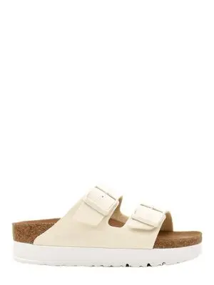 BIRKENSTOCK Birkenstock Arizona Vegan Wedge Sandals Eggshell Veg
