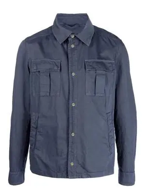 Herno Chest Pockets Shirt - Blue