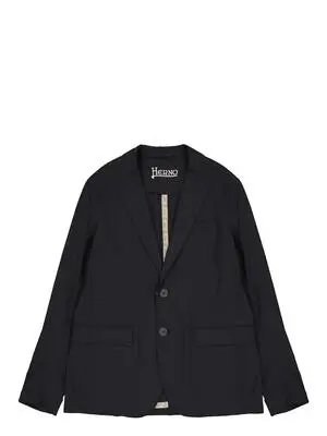 Herno Single Breasted Blazer - Black