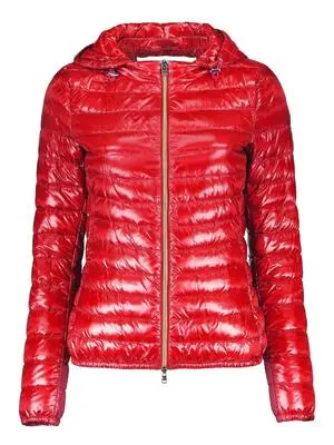 Herno Down Jacket With Drawstring Hood - Red