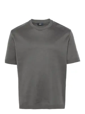 Herno Silk Blend T-shirt - Gray