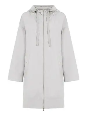 Herno Herno Lightweight Parka Coat Gray