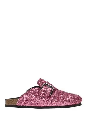 PHILOSOPHY BY LORENZO SERAFINI Glitter Embellished Slip-on Sandals - Rosa