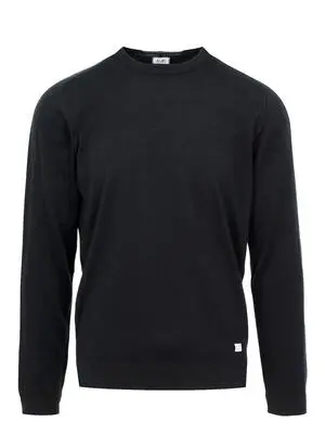 C.P. COMPANY Crew Neck Sweater - Eclipse