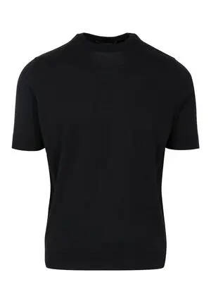 FILIPPO DE LAURENTIIS Filippo De Laurentis Crew Neck Short Sleeve Knit Top