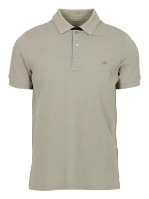 FAY Fay Men's Slim Fit Pique Polo Shirt Incense