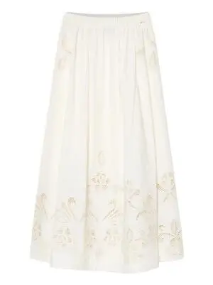 FORTE_FORTE Lunamaris Skirt - Ivory