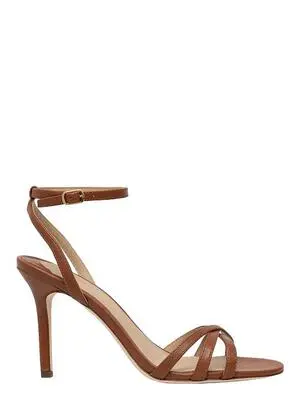 Ralph Lauren Kendyl Strappy Heeled Sandals - Brown