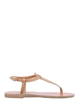 ANCIENT GREEK SANDALS Lito Nappa Leather Thong Sandals - Beige