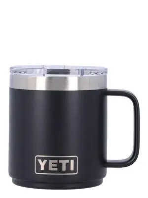 YETI Rambler® 10 Oz Stackable Mug With Durasip™ Ceramic Lining - Black