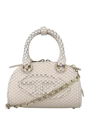 DIESEL® 1dr Dome Crossbody Bag - White
