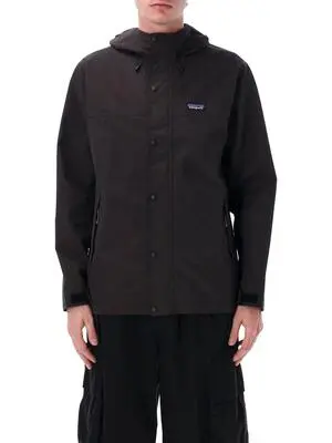 Patagonia Waterproof Outdoor Everyday Rain Jacket - Black