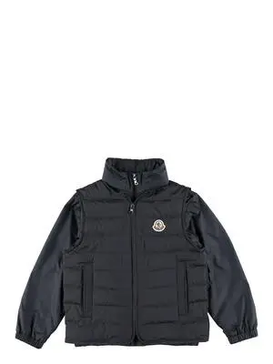 Moncler 3-in-1 Down Gilet And Hooded Jacket - Black
