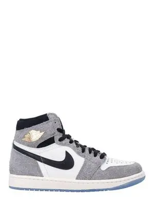 JORDAN Nike 1 Retro High Sneakers - Cool Grey/black