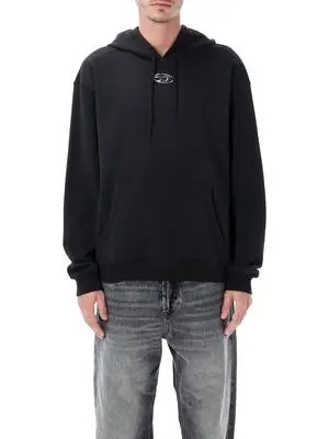 DIESEL® Logo Hoodie - Black