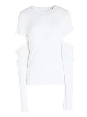Helmut Lang Pima Cotton And Modal T-shirt - White