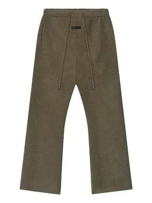 Fear Of God Flared Double Face Melange Wool Cashmere Pants - Khaki