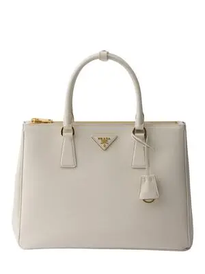 Prada Galleria Large Saffiano Leather Bag - Neutral