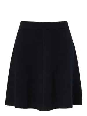 Jardin Des Orangers Wool And Cashmere Miniskirt - Black