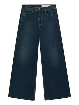 Rag & Bone Wide-leg Jeans - Blue