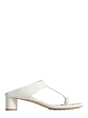 Bottega Veneta Livia Thong - Alabaster