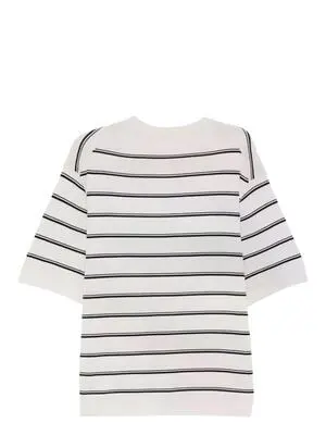 CROQUIS Striped T-shirt - Neutrals