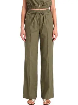 TWINSET Wide Leg Trousers - Green