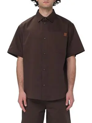 DARKPARK Stretch Cotton Casual Shirt - Brown