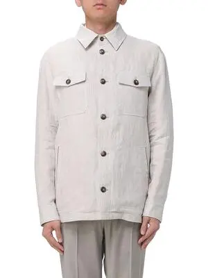 Canali Textured Jacket - Beige