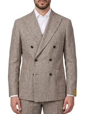 Tagliatore Double Breasted Jacket - Beige