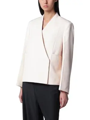 JIL SANDER Wool Blazer - Beige
