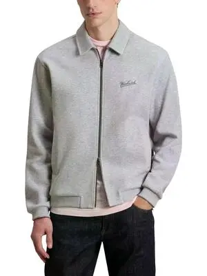 Woolrich Zip Sweatshirt - Grey