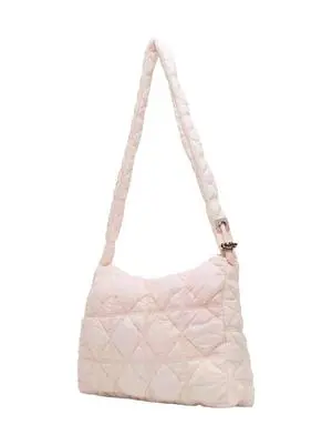 CARLYN Lane Quilted Shoulder Bag - Pink