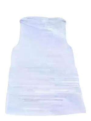 MELITTA BAUMEISTER Sleeveless Ripple Top - Blue