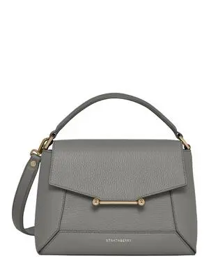 Strathberry Mosaic Top Handle Handbag - Grey