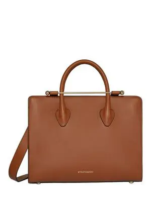 Strathberry Midi Tote Bag - Brown