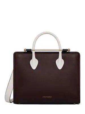 Strathberry Midi Tote Bag - Red