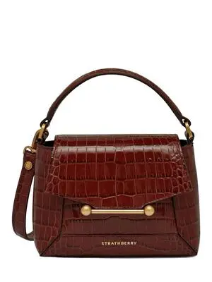 Strathberry Strathberry Mosaic Nano Handbag Red