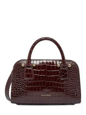 Strathberry Georgia Mini Tote Bag - Red