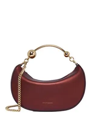 Strathberry Crescent Moon Mini Bag - Red