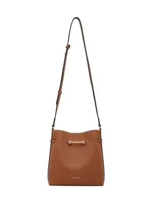 Strathberry Corda Bucket Bag - Brown