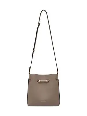 Strathberry Corda Bucket Bag Grey