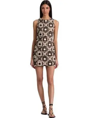 ALICE + OLIVIA Alice + Olivia Clyde Crochet Mini Dress