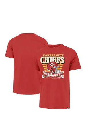 '47 Kansas City Chiefs Stripe Splash Franklin T-shirt - Red
