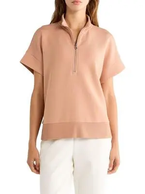BELLA VENICE Peace Graphic Velour Crop T-shirt - Yellow